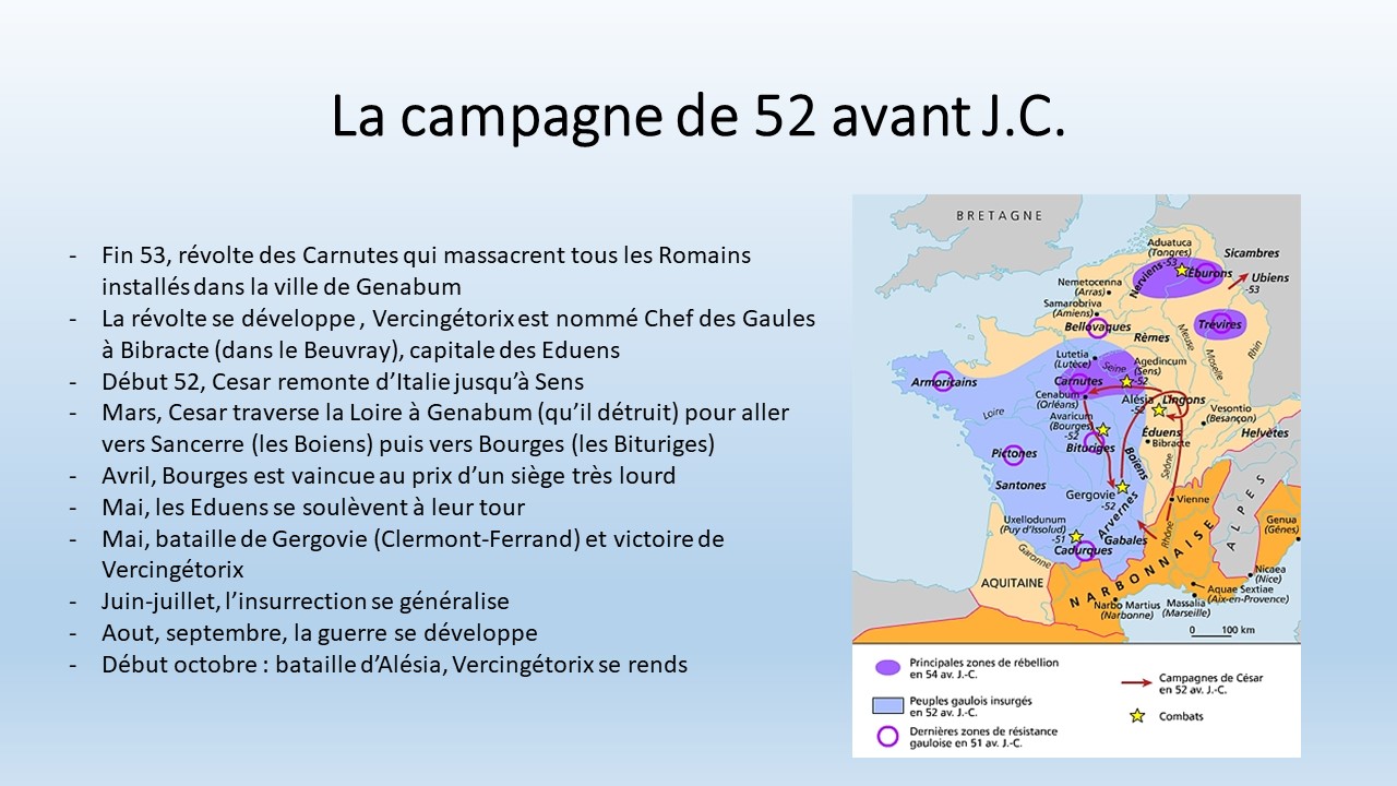 Vercingétorix et la guerre de Gaules - SHAG